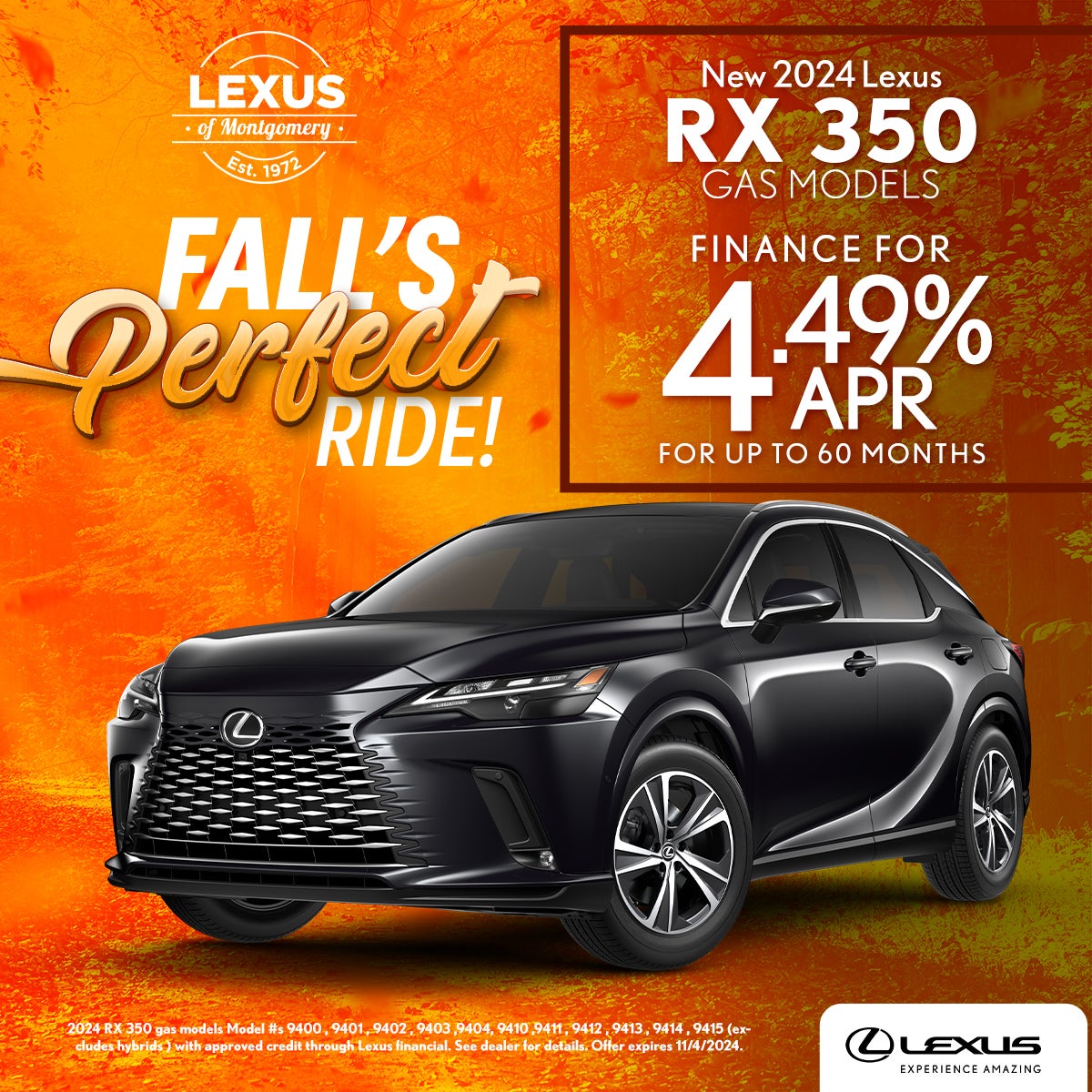 New & Pre-Owned Lexus Dealer Sales & Service - Montgomery Alabama