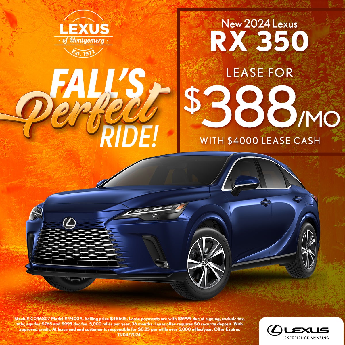 New & Pre-Owned Lexus Dealer Sales & Service - Montgomery Alabama